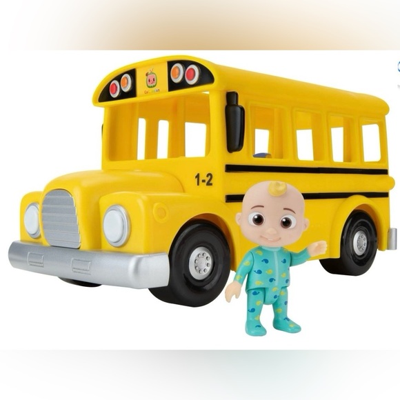 CoComelon | Toys | Cocomelon Musical Yellow School Bus Toy W Jj Figure ...